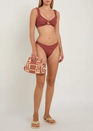 Hunza G Julia Hoop Crinkle Bikini