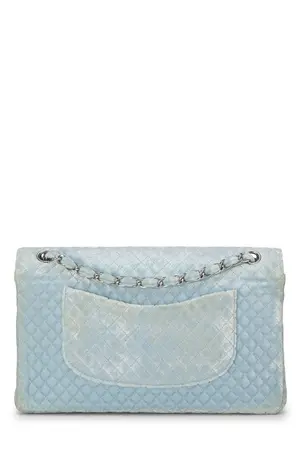 Chanel Velvet Half Flap Medium