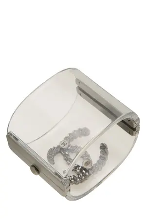 Chanel Lucite 'cc' Bangle