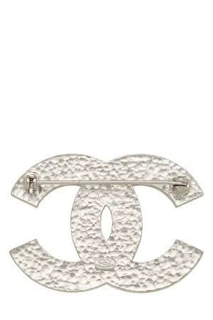 Chanel Crystal 'cc' Brooch