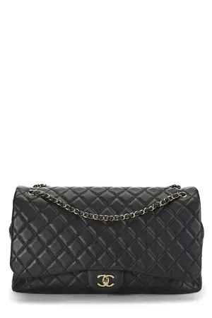 Chanel Calfskin New Classic Flap Bag - Black