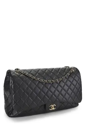 Chanel Calfskin New Classic Flap Bag - Black