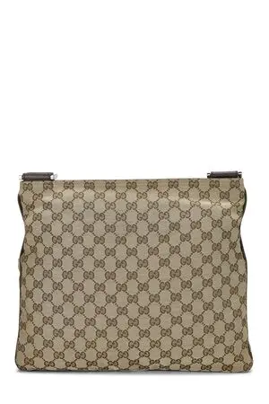 Gucci Original Gg Web Double Pocket Messenger