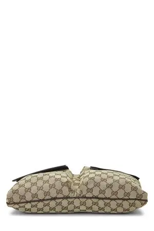 Gucci Original Gg Web Double Pocket Messenger