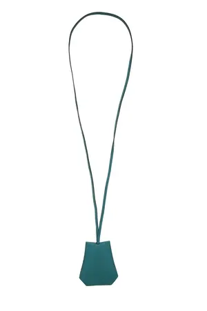 Hermès Swift Clochette Bag Charm - Blue