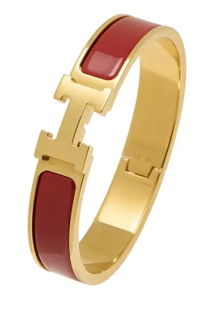 Hermès Clic Clac H Pm Bracelet - Red