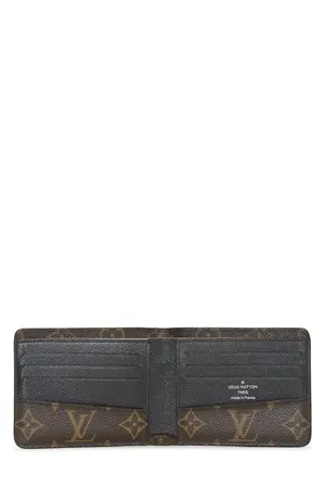 LOUIS VUITTON Monogram Canvas Macassar Multiple Wallet