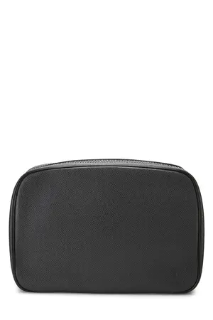 LOUIS VUITTON Taiga Toiletry Pouch - Black