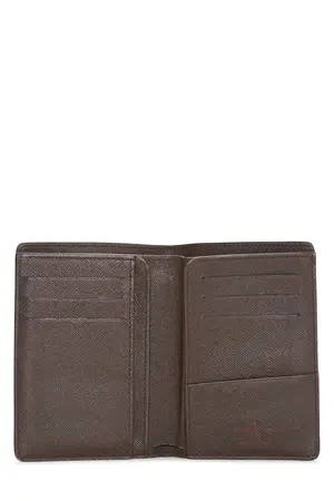 LOUIS VUITTON Damier Ebene James Wallet