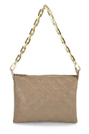 LOUIS VUITTON Coussin Monogram Embossed Leather Shoulder Bag