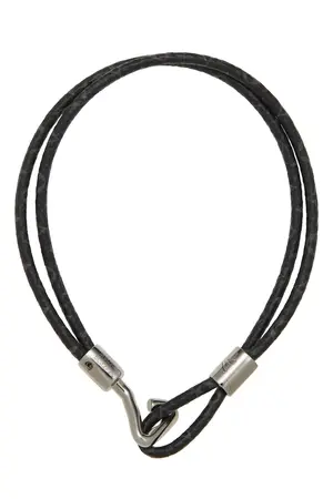 LOUIS VUITTON Monogram Eclipse Pinlock Bracelet