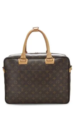 LOUIS VUITTON Monogram Icare Briefcase - Brown