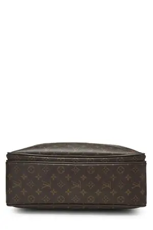 LOUIS VUITTON Monogram Icare Briefcase - Brown