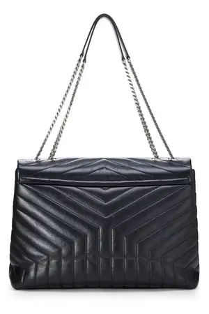 Saint Laurent Calfskin Monogram Loulou