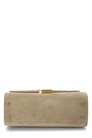 Saint Laurent Suede Cassandra Top Handle