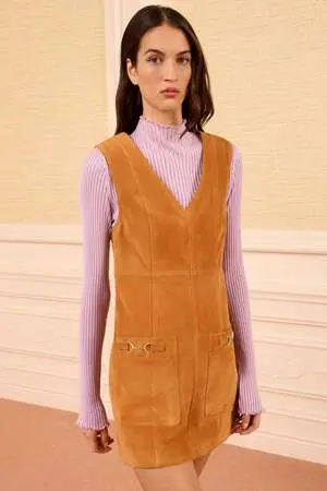 Ulla Johnson Sloane Suede Mini Dress