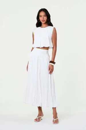 NICHOLAS Nicholas Nadira Cropped Top Ivory