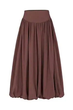 NICHOLAS Zaira Skirt - Chocolate