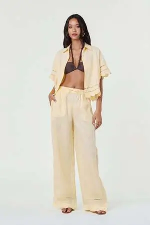 NICHOLAS Juni Shirt - Custard