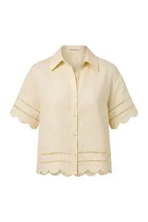 NICHOLAS Juni Shirt - Custard