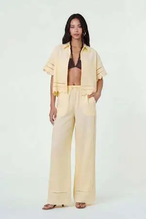 NICHOLAS Juni Shirt - Custard