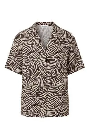 NICHOLAS Sonora Shirt - Graphic Zebra