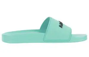 Balenciaga Pool Slides - Mint/black