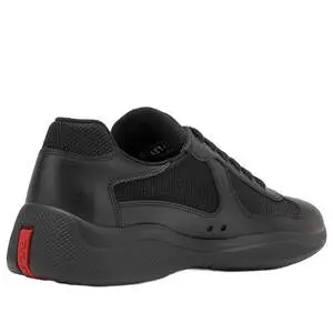 Prada America's Cup Sneakers - Black