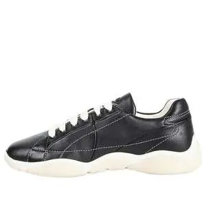 Prada Fs25 Nappa Leather Lace-up Sneakers - Black