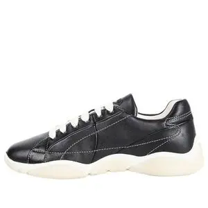 Prada Fs25 Nappa Leather Lace-up Sneakers - Black