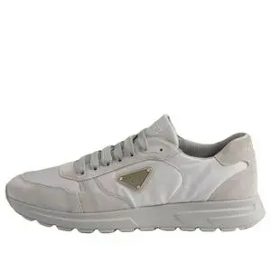 Prada PRADA Re-Nylon And Suede Sneakers Cloudy Gray