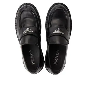 Prada Lug Sole Loafers