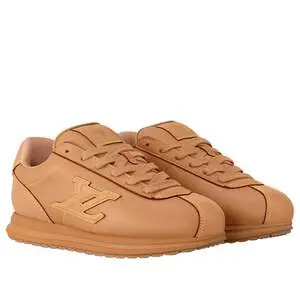 LOUIS VUITTON Buttersoft Lace Up Sneakers - Beige