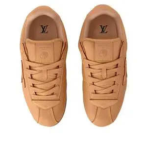 LOUIS VUITTON Buttersoft Lace Up Sneakers - Beige
