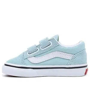 VANS Old Skool Hook And Loop Shoes 'blue White - Blue/white