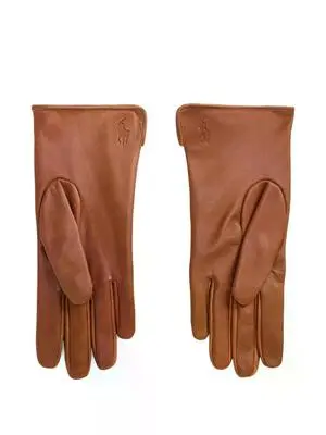Polo Ralph Lauren Cow-print Textured Gloves
