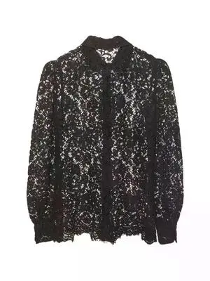 Dolce & Gabbana Floral Lace Button-up Shirt