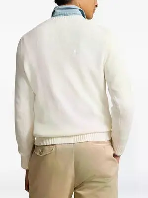 Polo Ralph Lauren Embroidered Logo Crew Neck Sweater