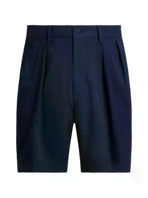 Rlx Ralph Lauren Pleated Tailored Shorts - Blue