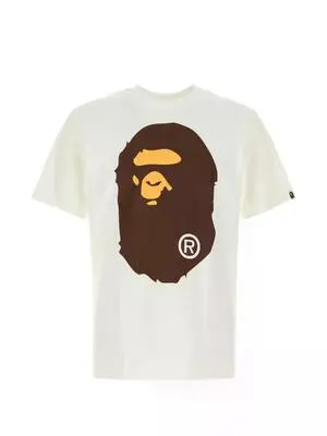 A BATHING APE Big Ape Head T-shirt Neutrals