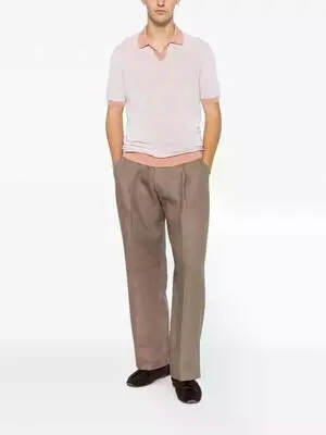 GRAN SASSO Fine-knit Short-sleeve T-shirt
