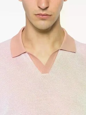 GRAN SASSO Fine-knit Short-sleeve T-shirt