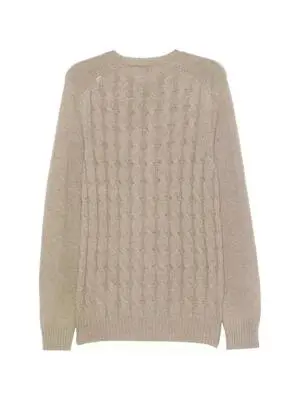 GRAN SASSO Cable-knit Wool Jumper