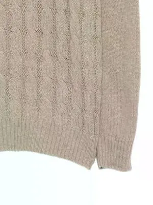 GRAN SASSO Cable-knit Wool Jumper