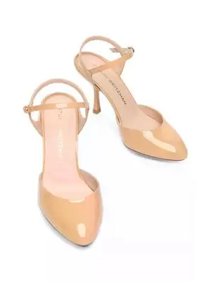 STUART WEITZMAN Madison Strap Patent Pumps