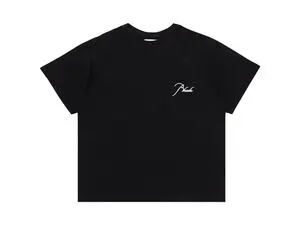 Rhude Classique Raglan Tee Shirt - Black