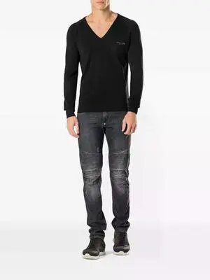 Philipp Plein V-neck Pocket Pullover