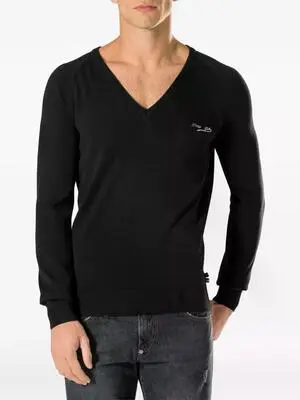 Philipp Plein V-neck Pocket Pullover