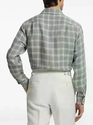 Ralph Lauren Purple Label Plaid Twill Shirt