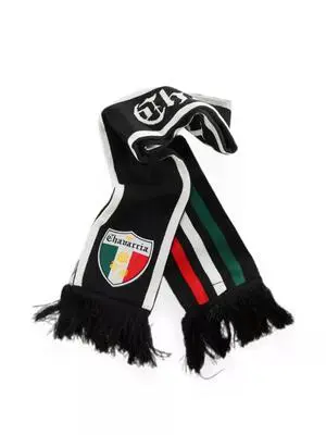 Adidas Logo-patch Fringed Scarf